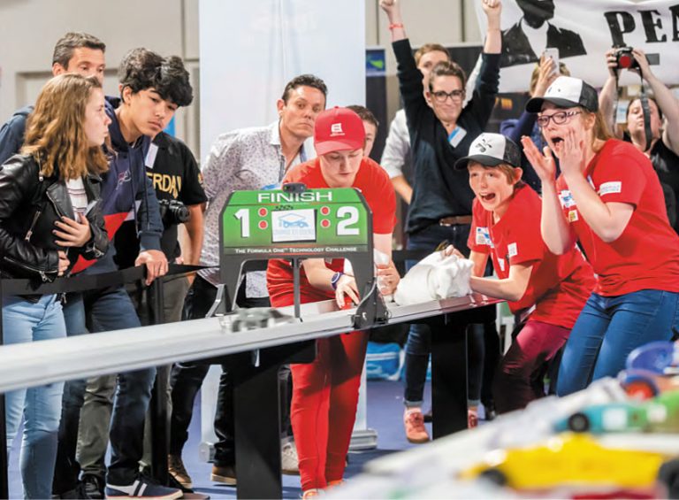 Le concours - Course en cours